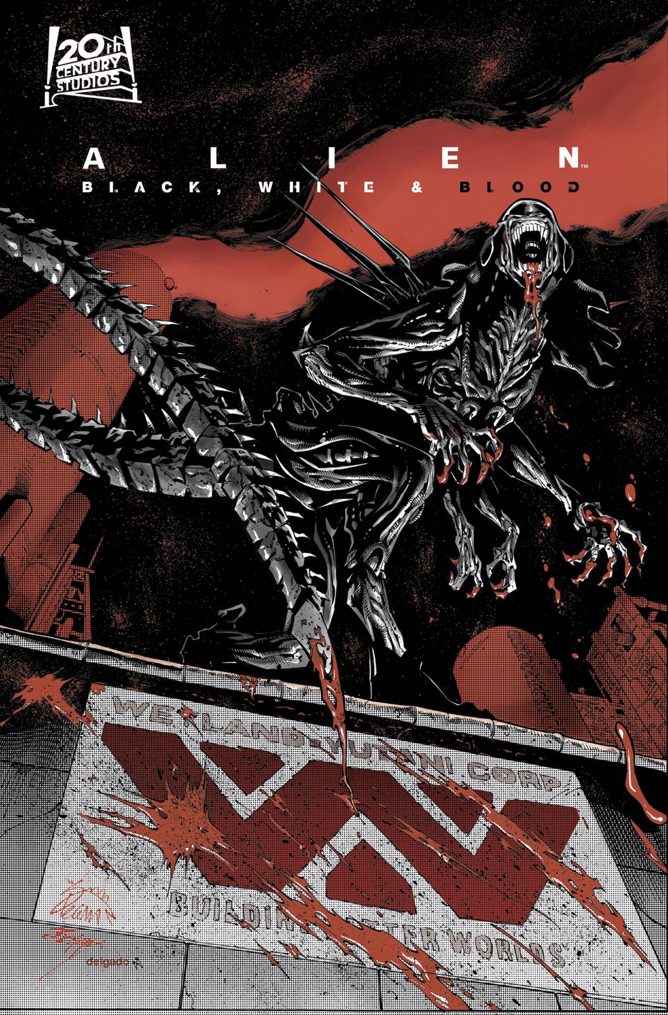 Alien: Black, White & Blood | Fresh Comics