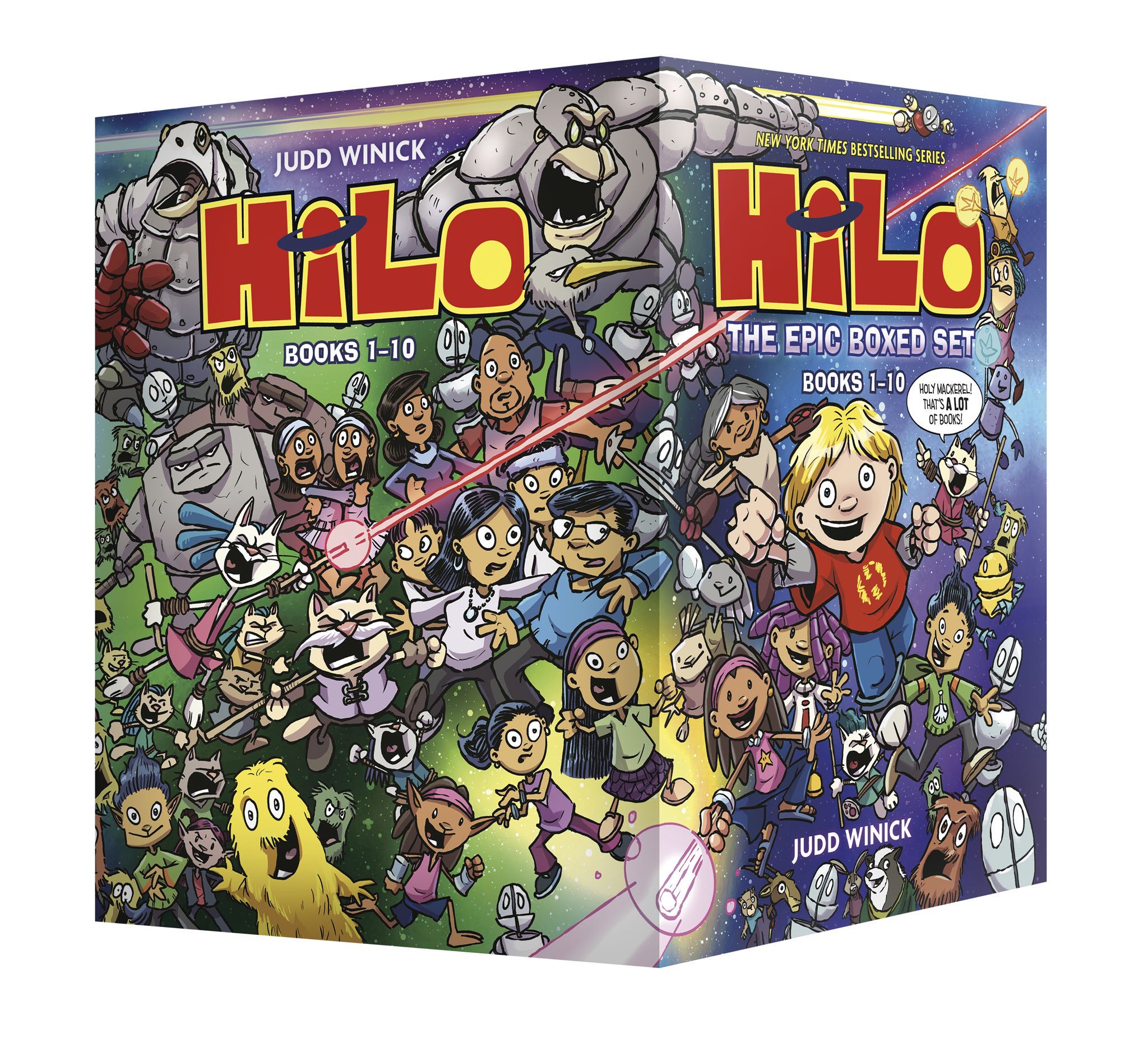 HiLo The Epic Boxed Set (Books 1-10) | Fresh Comics