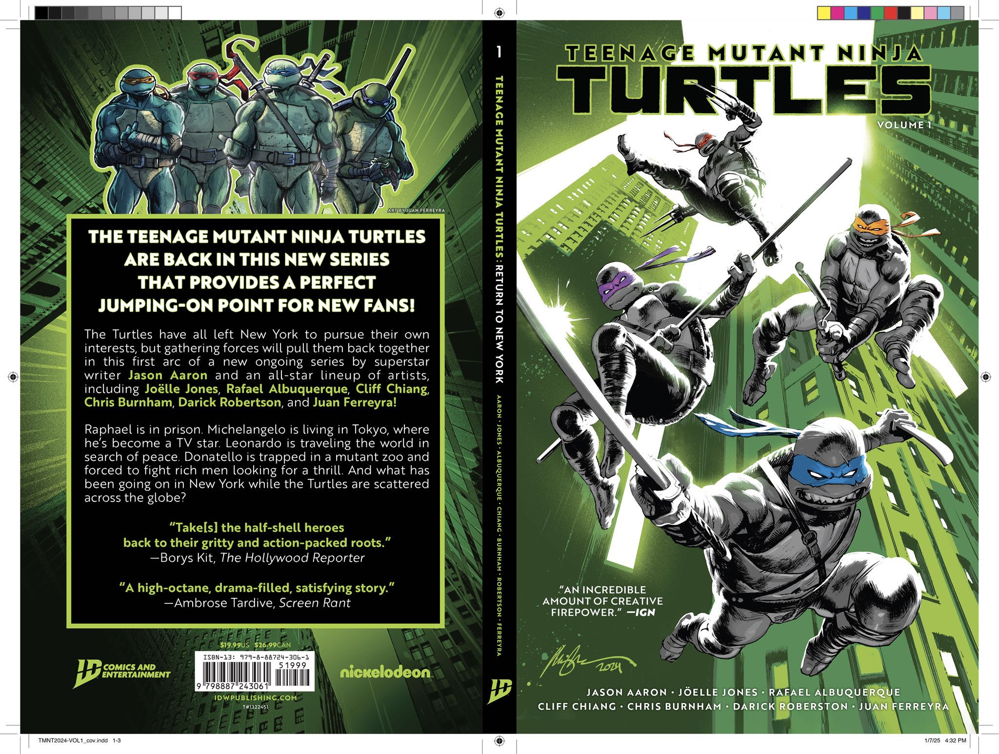 Teenage Mutant Ninja Turtles Vol. 1: Return to New York | Fresh Comics