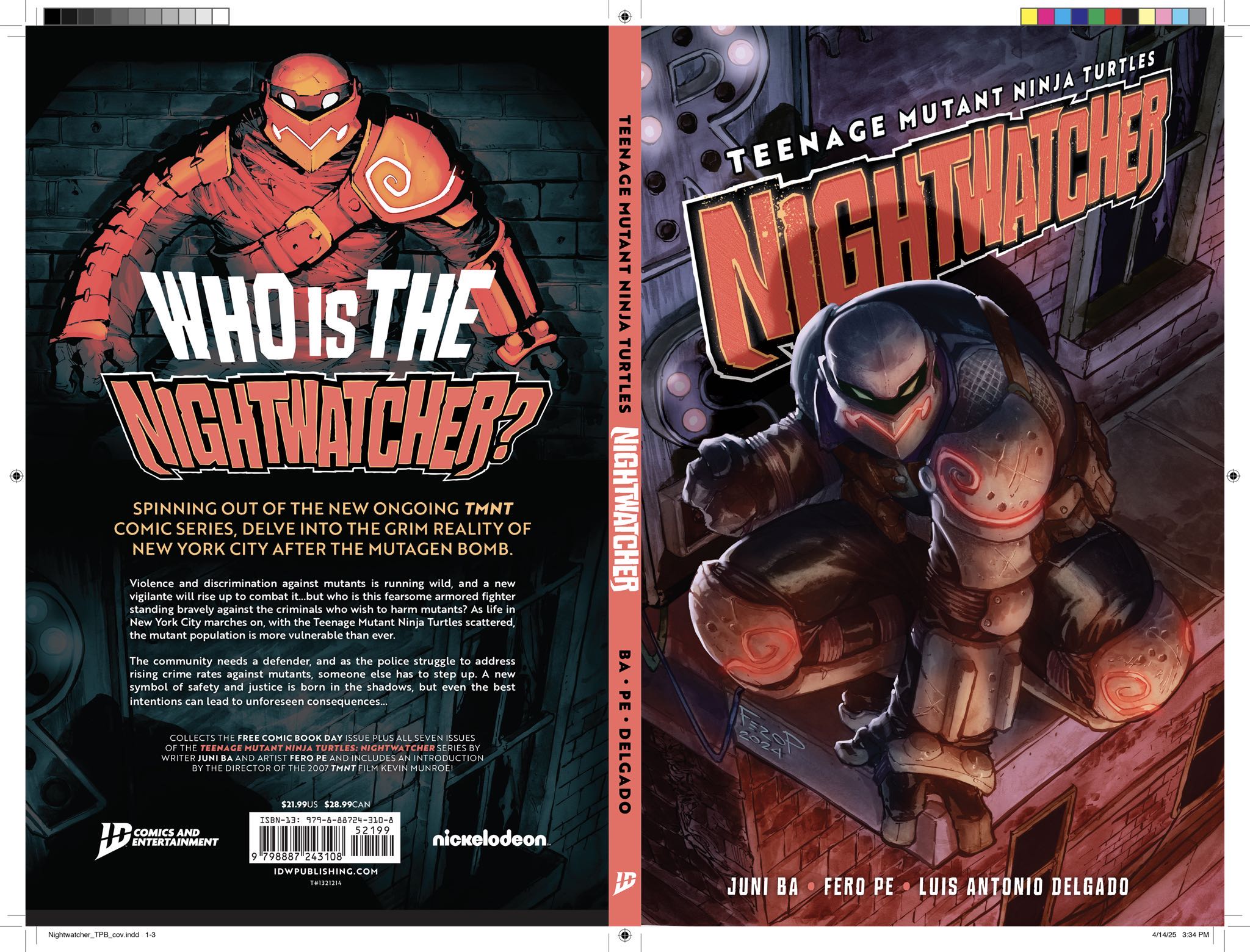 Teenage Mutant Ninja Turtles: Nightwatcher | Fresh Comics