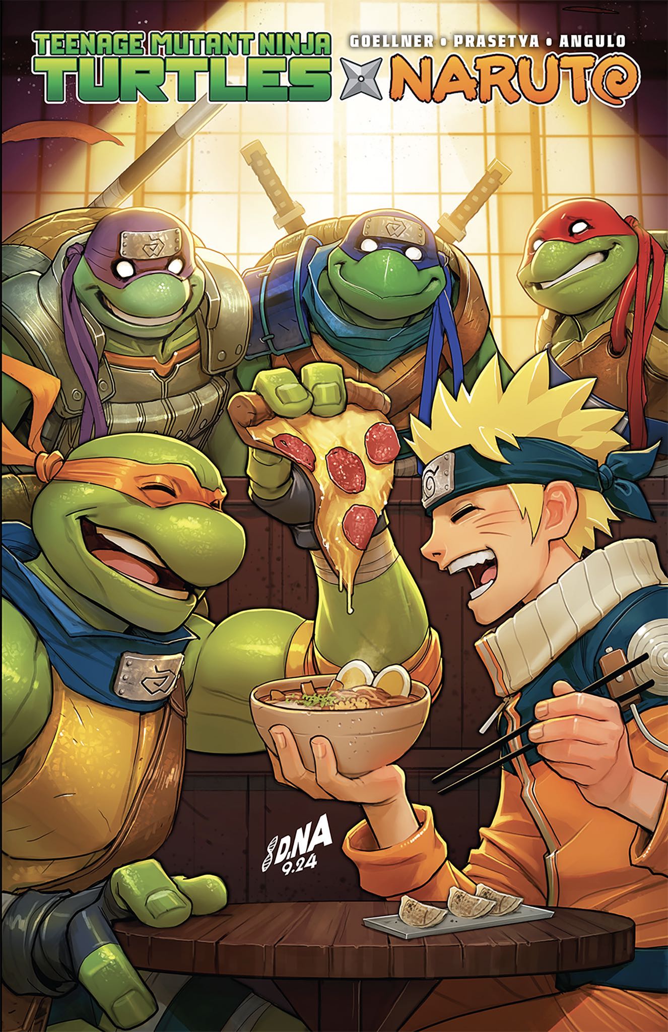 Teenage Mutant Ninja Turtles x Naruto | Fresh Comics