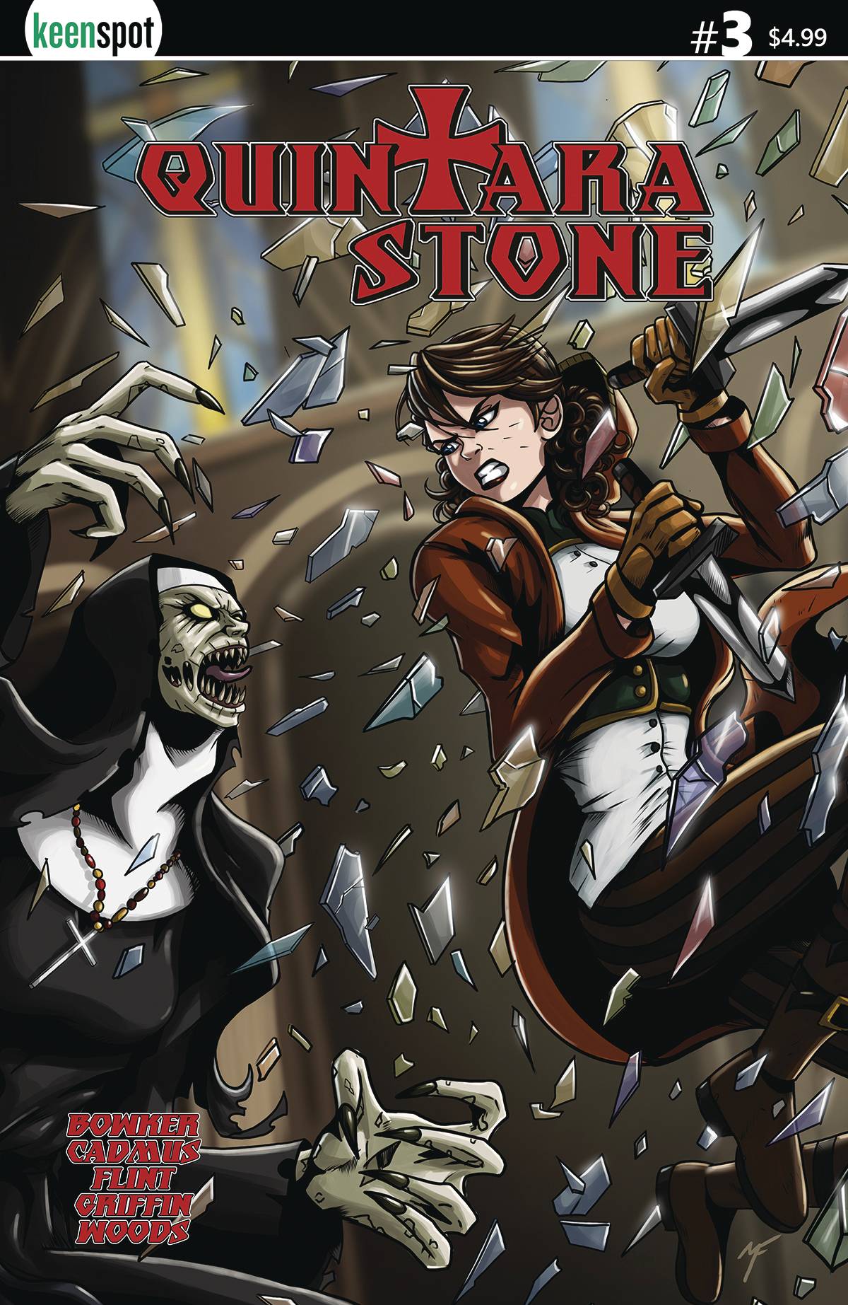 Quintara Stone 3 Flint Cover Fresh Comics