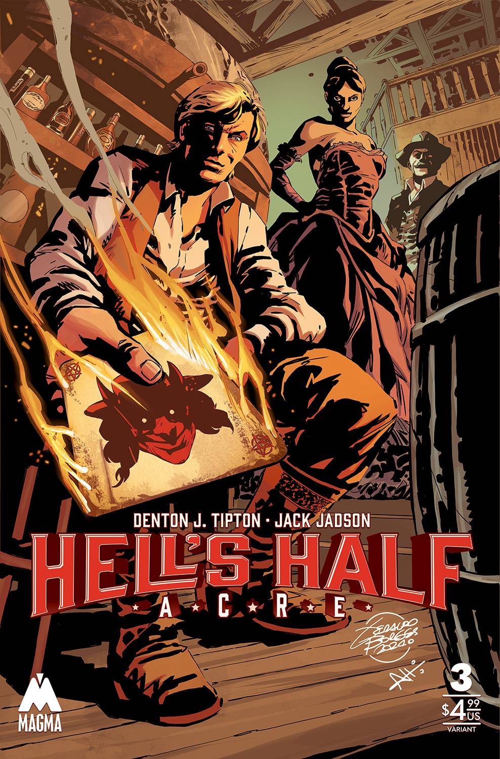 Hell's Half Acre #3 (Borges Cover) | Fresh Comics