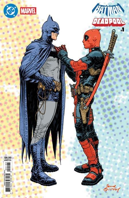 DC / Marvel: Batman / Deadpool #1 (Frank Quitely Batman / Deadpool Card ...