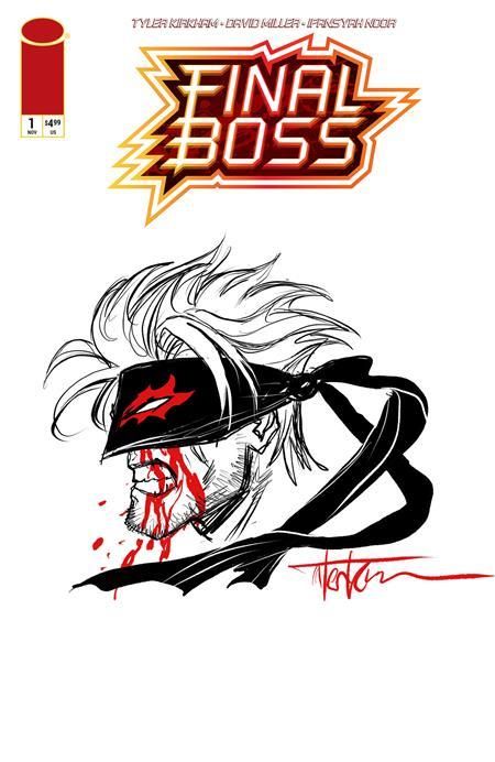 Final Boss #1 (1:500 Tyler Kirkham Remarque Sketch Cover) | Fresh Comics