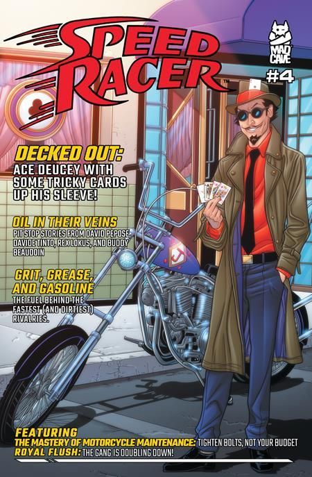 Speed Racer #4 (10 Copy Chris Batista Car Magazine Homage Cover ...