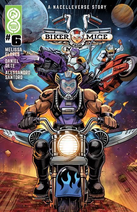 Biker Mice From Mars #6 (Patrick Spaziante Handbook Cover) | Fresh Comics
