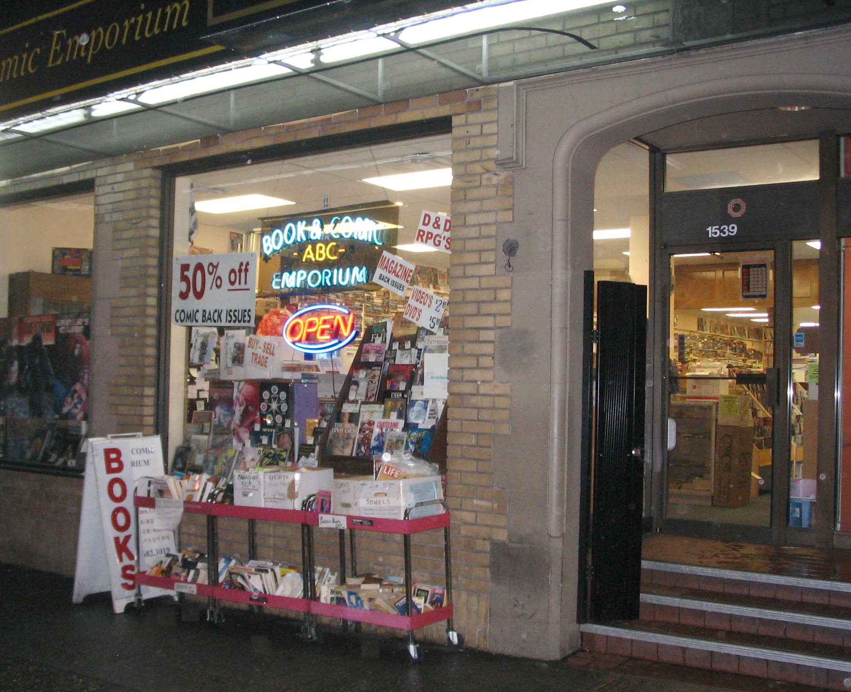 ABC Book & Comic Emporium - Vancouver, BC | Fresh Comics